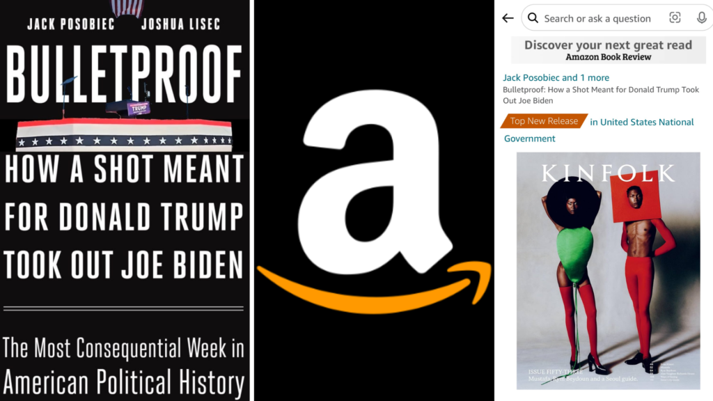 Amazon hits first book about Trump assassination attempt, Bulletproof ...