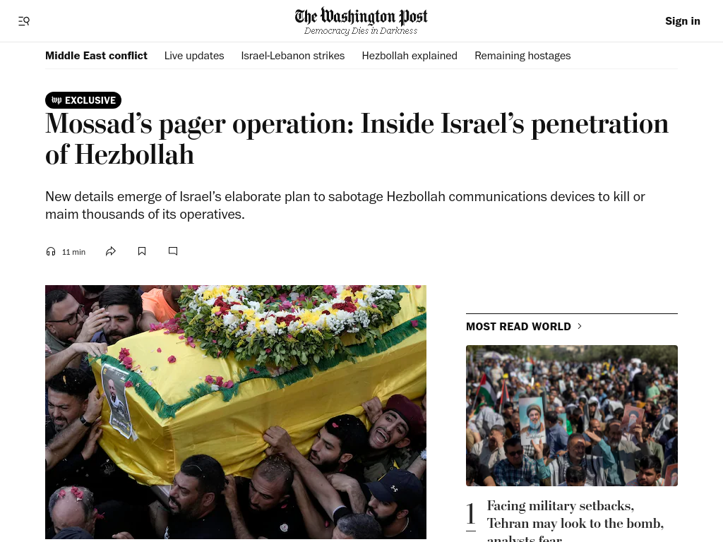 Inside Israel’s penetration of Hezbollah and the pager plot - EVOL ...