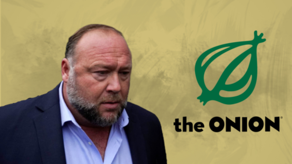 The Onion buys Alex Jones’ Infowars at auction with help from Sandy ...