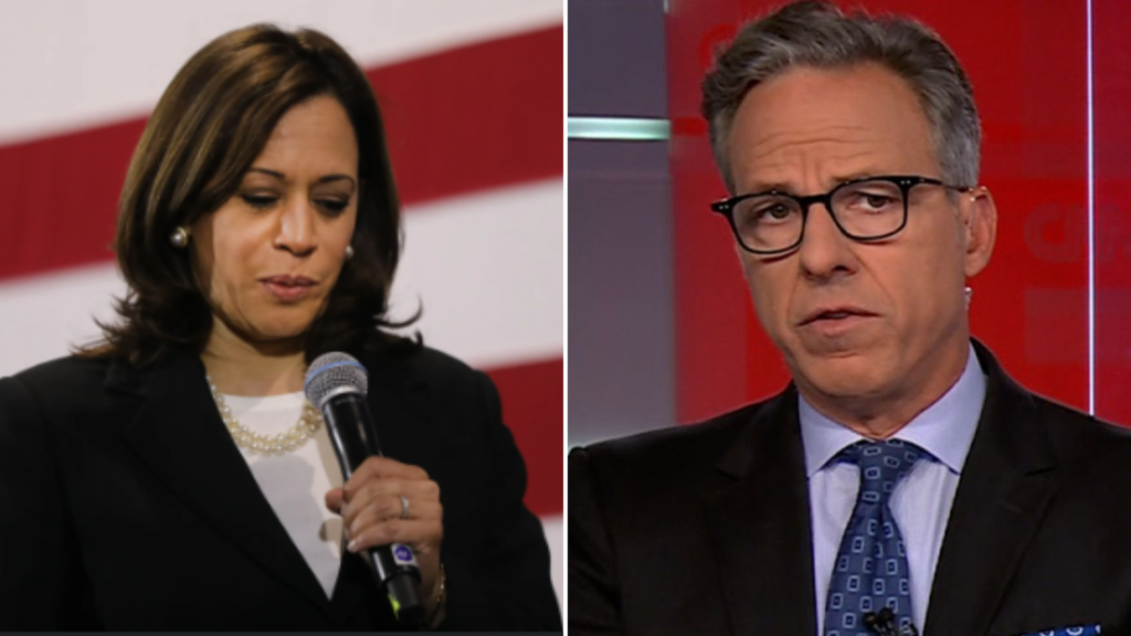 CNN’s Jake Tapper makes viral reaction to Kamala’s election performance ...