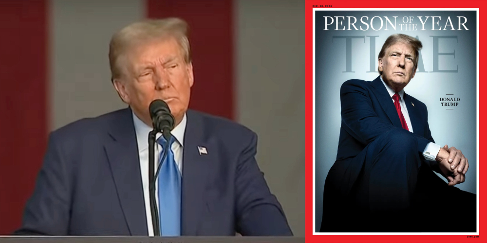 Don’t call it a ‘comeback’: ‘I’ve always been here,’ Trump tells Time after being named ‘Person ...