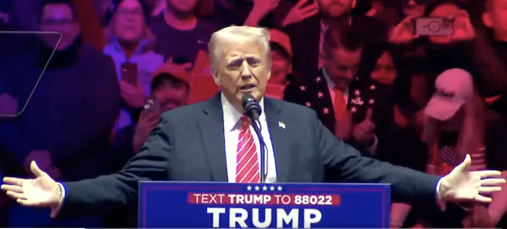 'WE WON': Trump Receives Historic Ovation At MAGA Victory Rally - EVOL ...