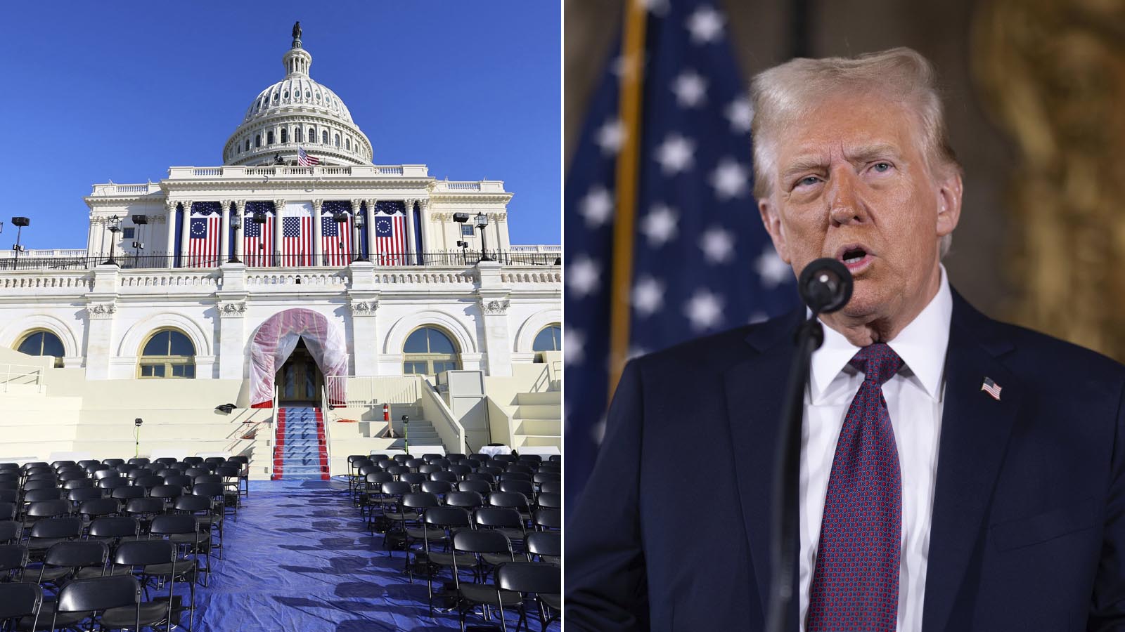 Inauguration Moved Indoors Due to Cold Weather – Trump Issues Statement ...