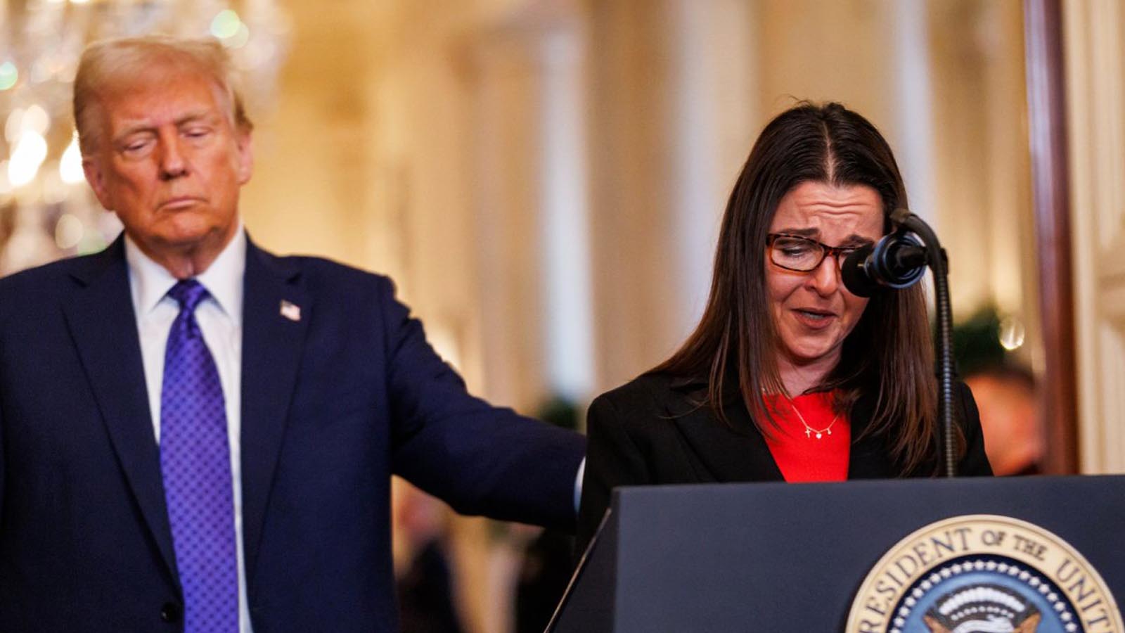 Watch: Laken Riley’s Mom Breaks Down in Tears as She Thanks Trump for Signing Bill - EVOL - Evol ...