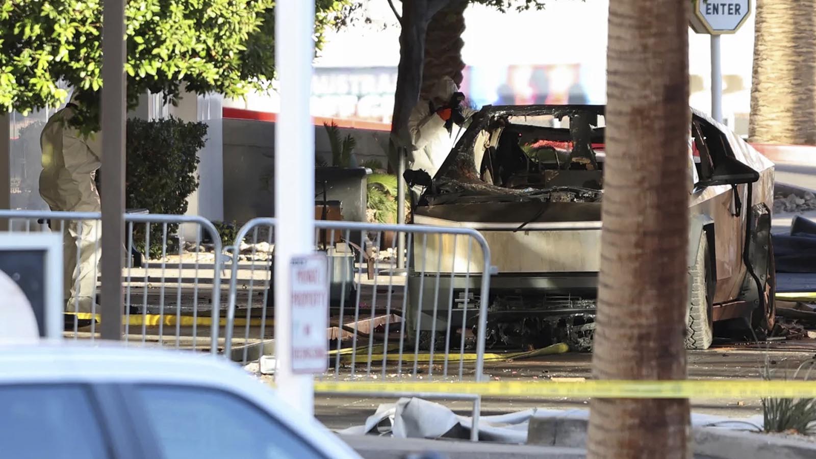 Owner of Tesla Cybertruck Used in Vegas Bombing Recalls Hour Spent with ...