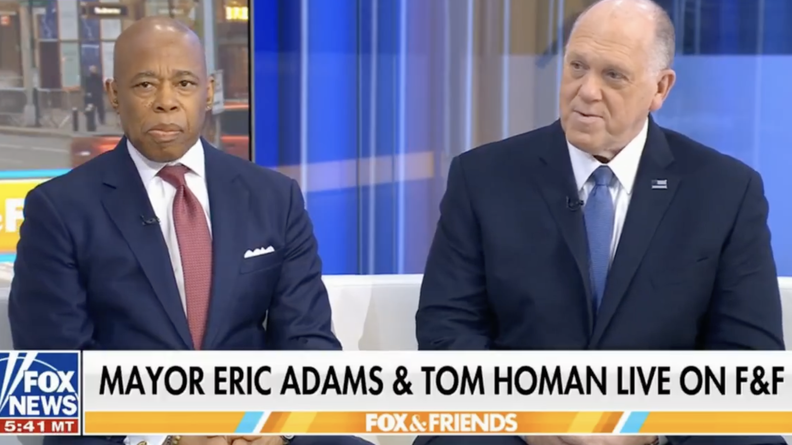 'I'll Be Back': Tom Homan Issues Clear Warning To NYC Mayor To His Face ...