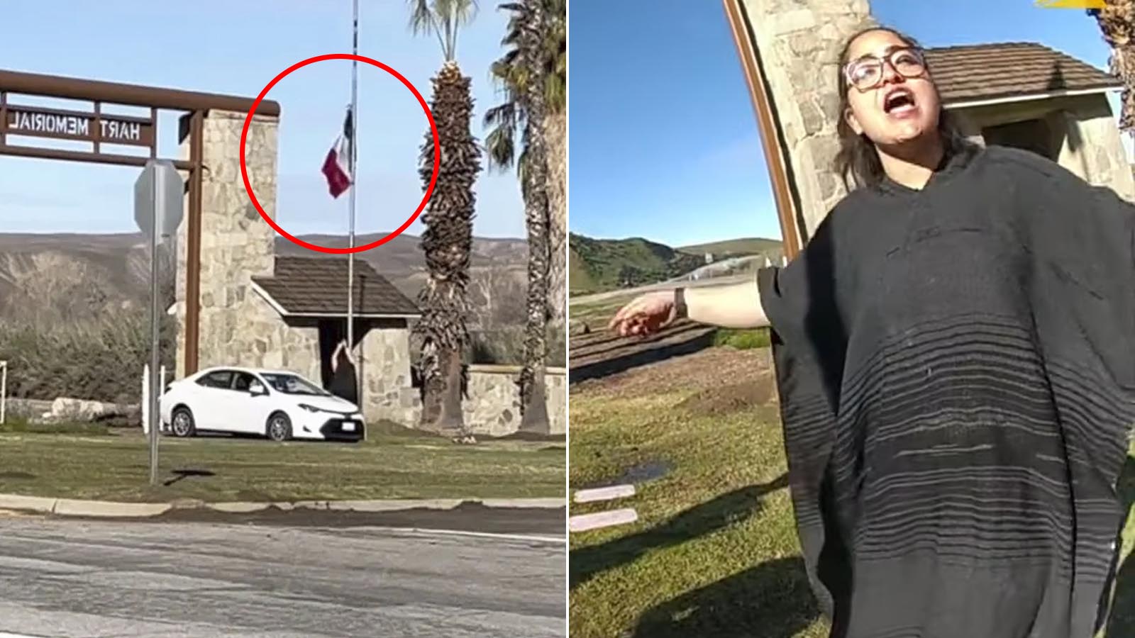 Watch: CA Woman Jailed After Ripping US Flag, Raising Mexican Flag ...