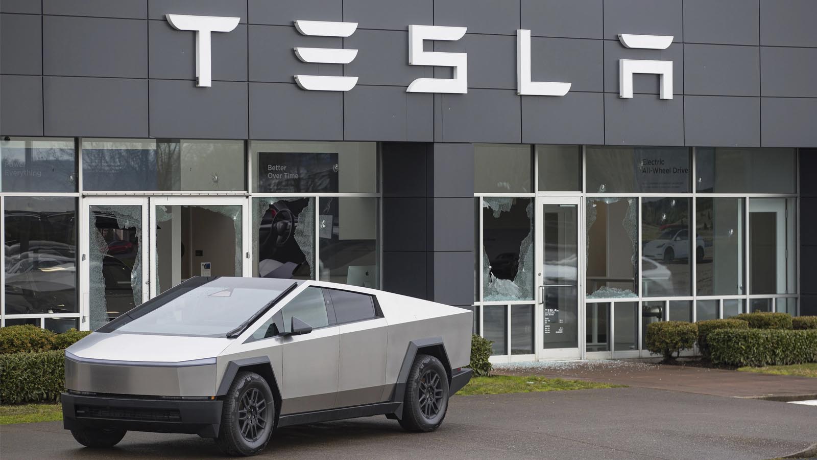 Tesla Dealership Shot Up in Oregon, FBI Now Investigating - EVOL - Evol ...