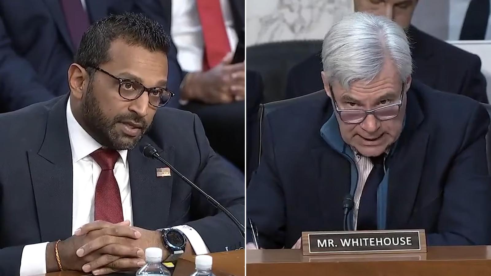 Watch: Democrat Senator Loses It Over Memes Posted by Kash Patel in ...