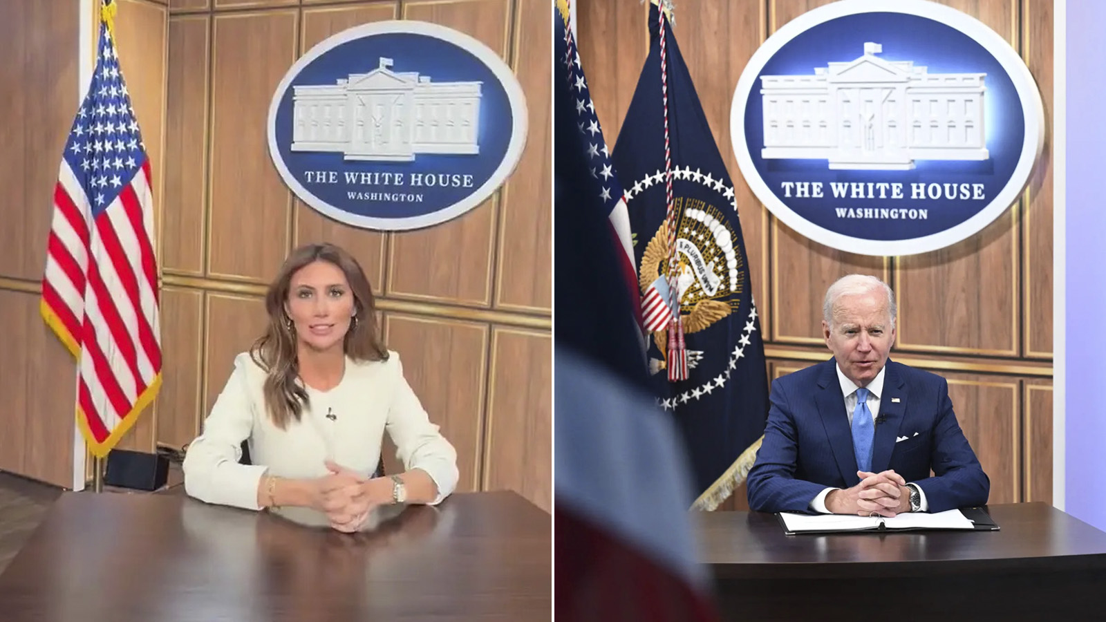 Trump’s Lawyer Goes Public After Biden’s Fake White House Set Is Found ...