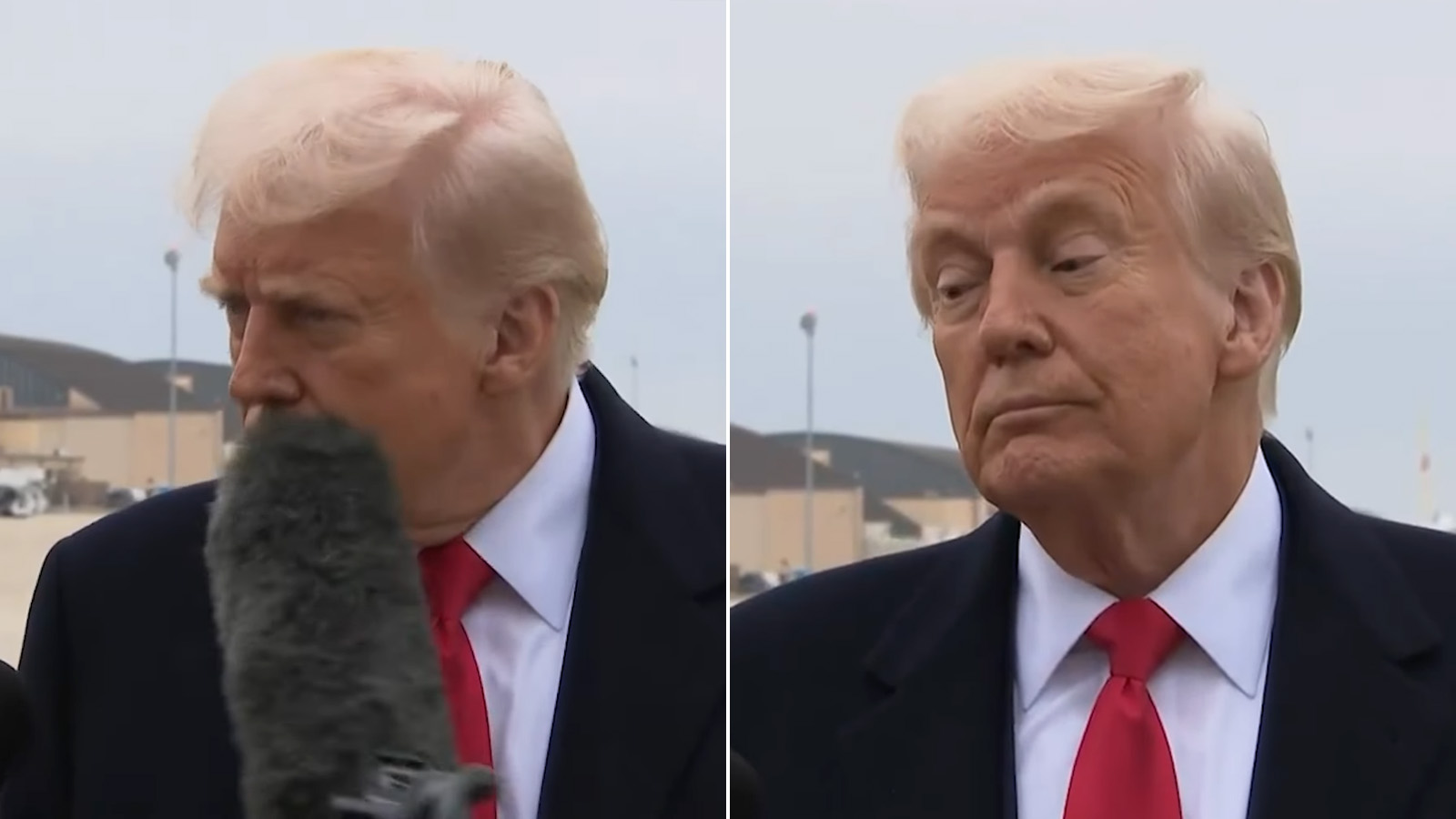 Watch: Reporter Hits President Trump in the Face with a Boom Mic - EVOL ...