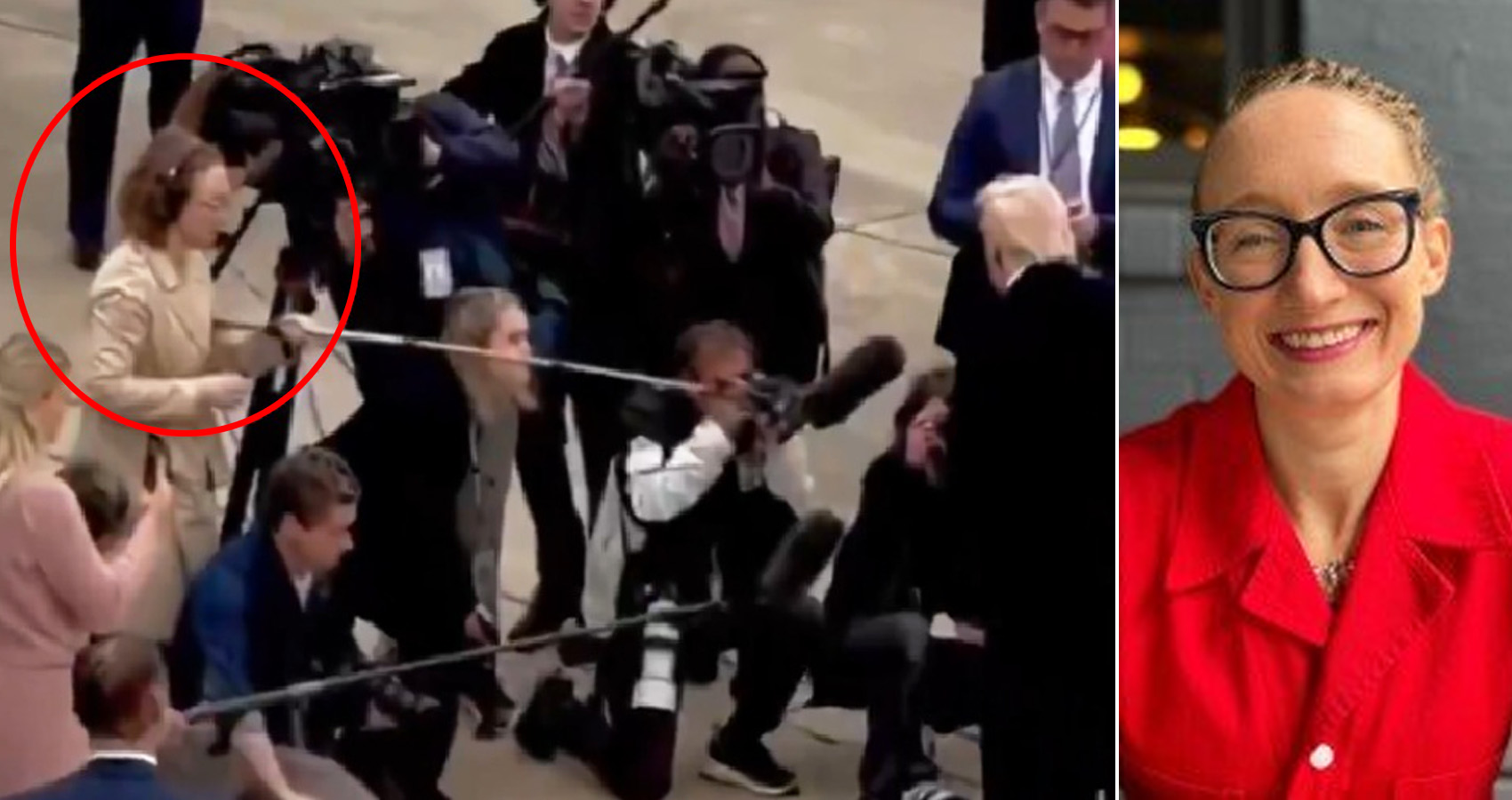 NPR Journalist Revealed as the Woman Who Hit President Trump in Face ...