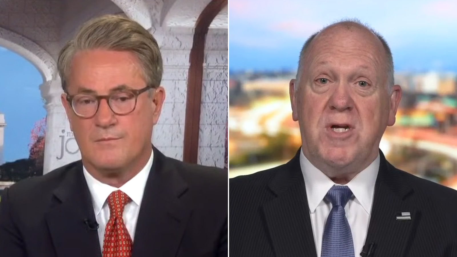 Watch: Tom Homan Goes Off on ‘Morning Joe’ Hosts in Fiery Visit to ...