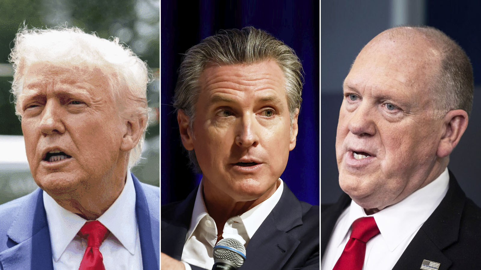 Trump Says Tom Homan Should Arrest Gavin Newsom as Riots in LA Rage - EVOL - Evol News