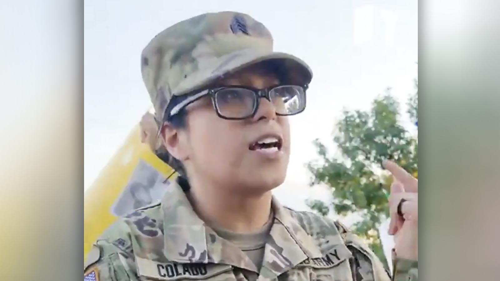 Trump DOD Sets the Record Straight After ‘Military Member’ Protests ICE ...