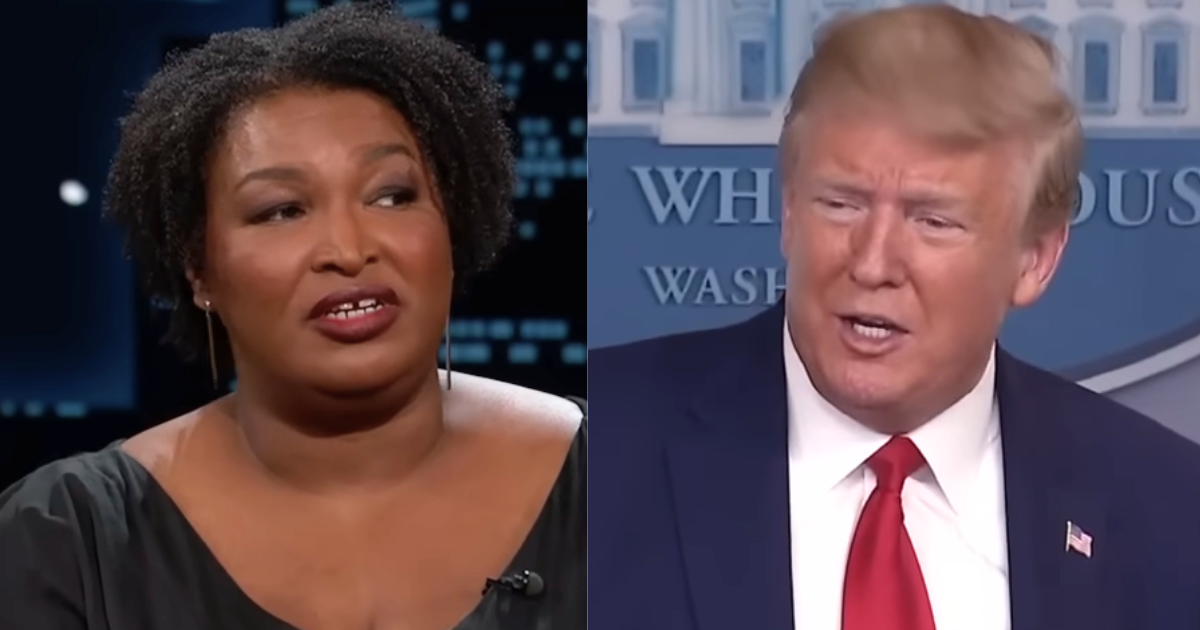 Stacey Abrams Sets X Ablaze With Eye-Popping Comment About Trump, MAGA ...