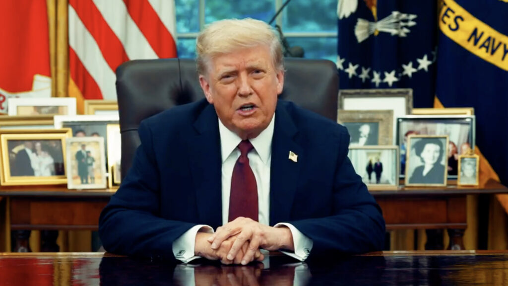 Trump Makes Oval Office Statement on Charlie Kirk’s Assassination ...