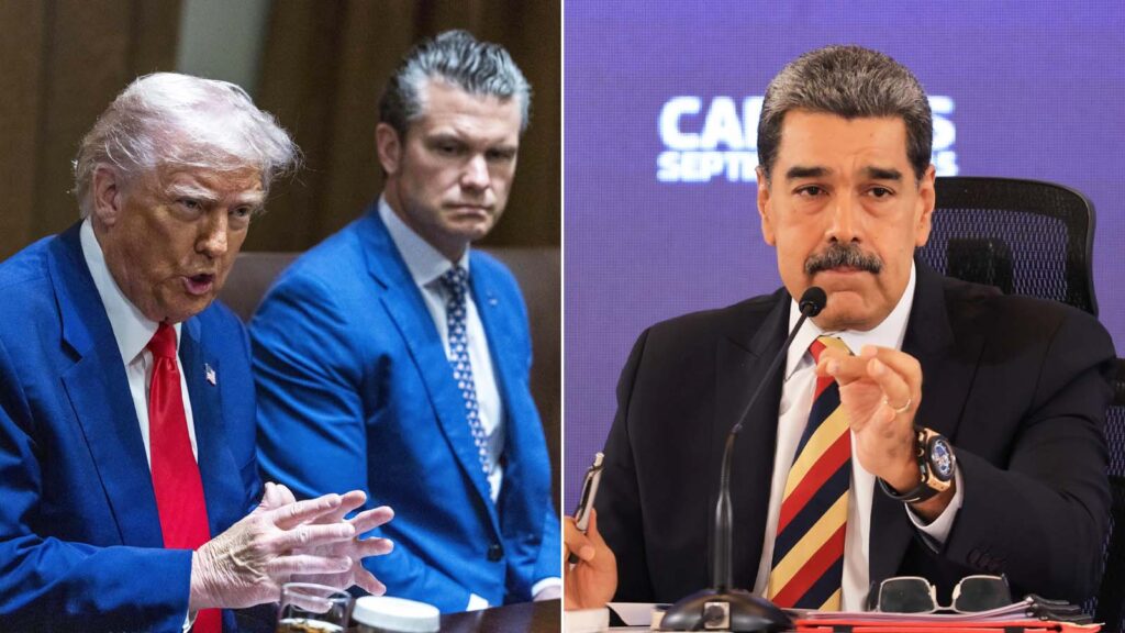 Pentagon Warns Venezuela as 2 Military Aircraft Fly Near US Warship ...